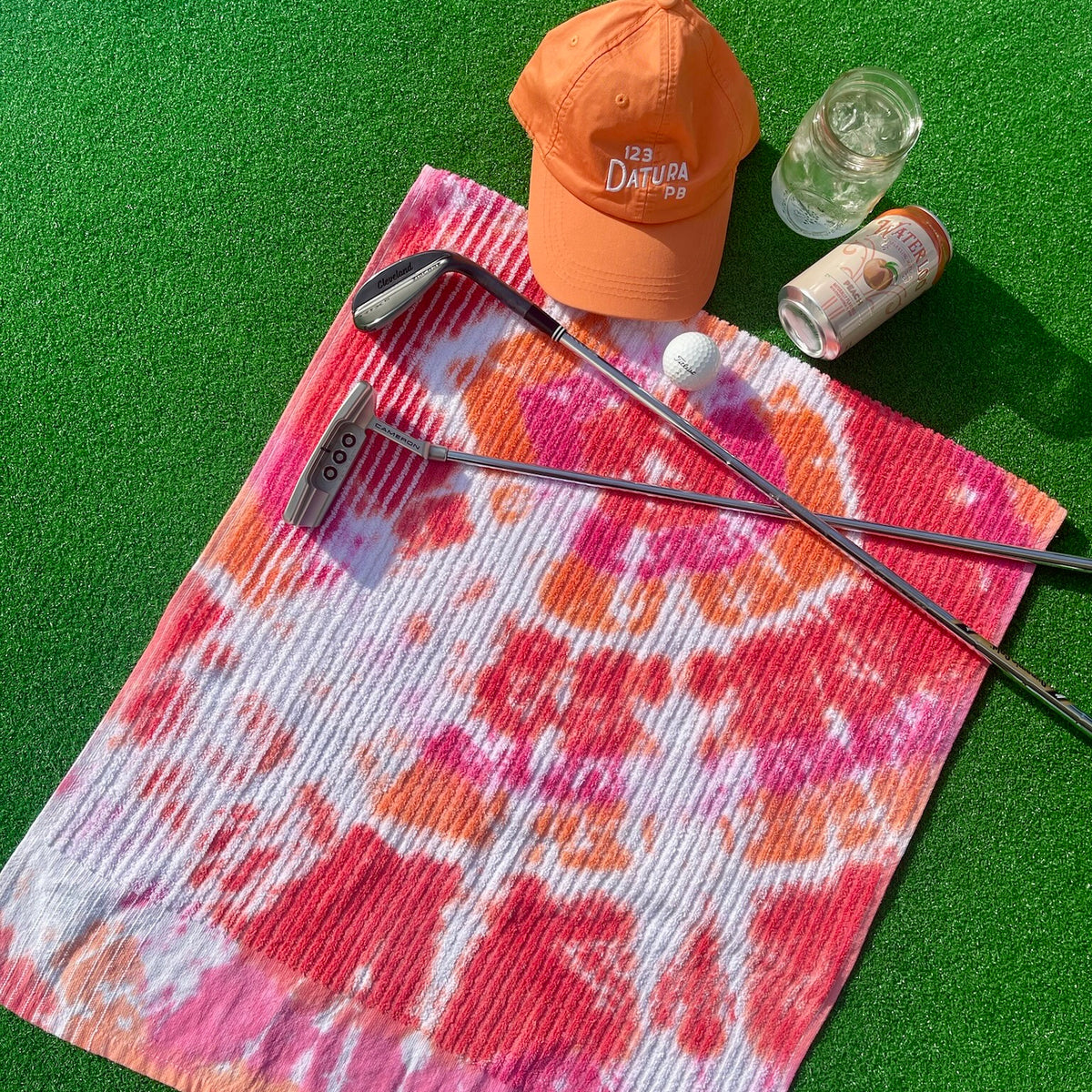 The Peach Basket | Pink / Peach / White – Grooves Golf Co